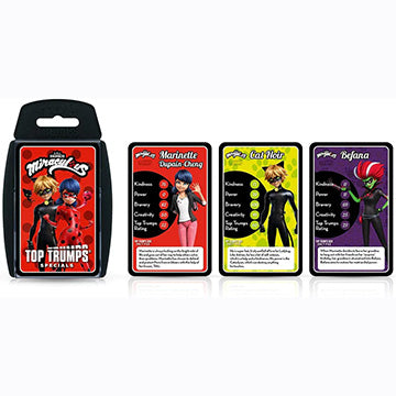 Miraculous Top Trumps Specials Card Game – Rich Kids Playground